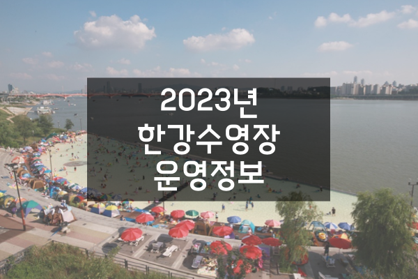 2023 한강수영장 개장 정보: 개장일, 이용시간, 요금 총정리 - TIPMAD